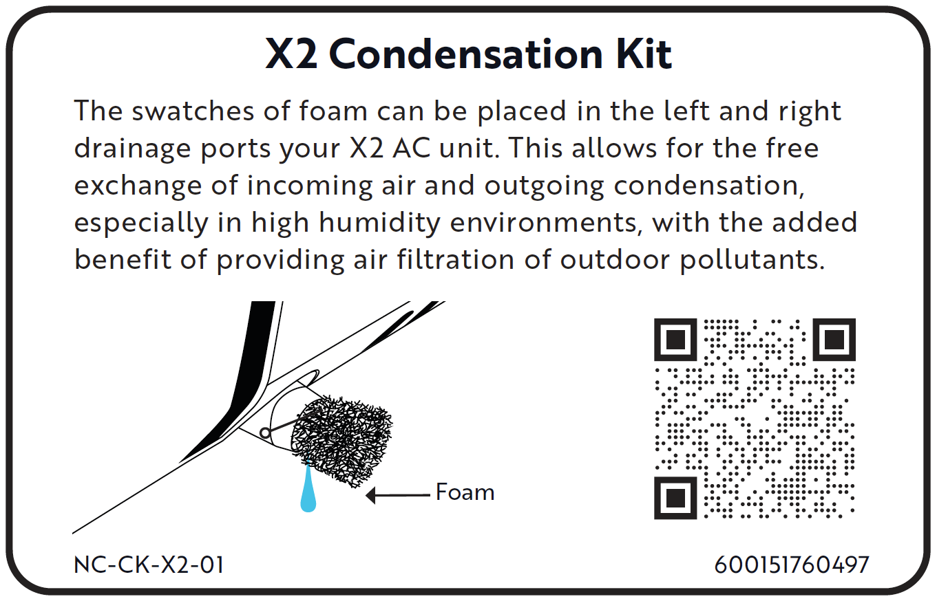 X2 Condensation Kit – Nomadic Innovations