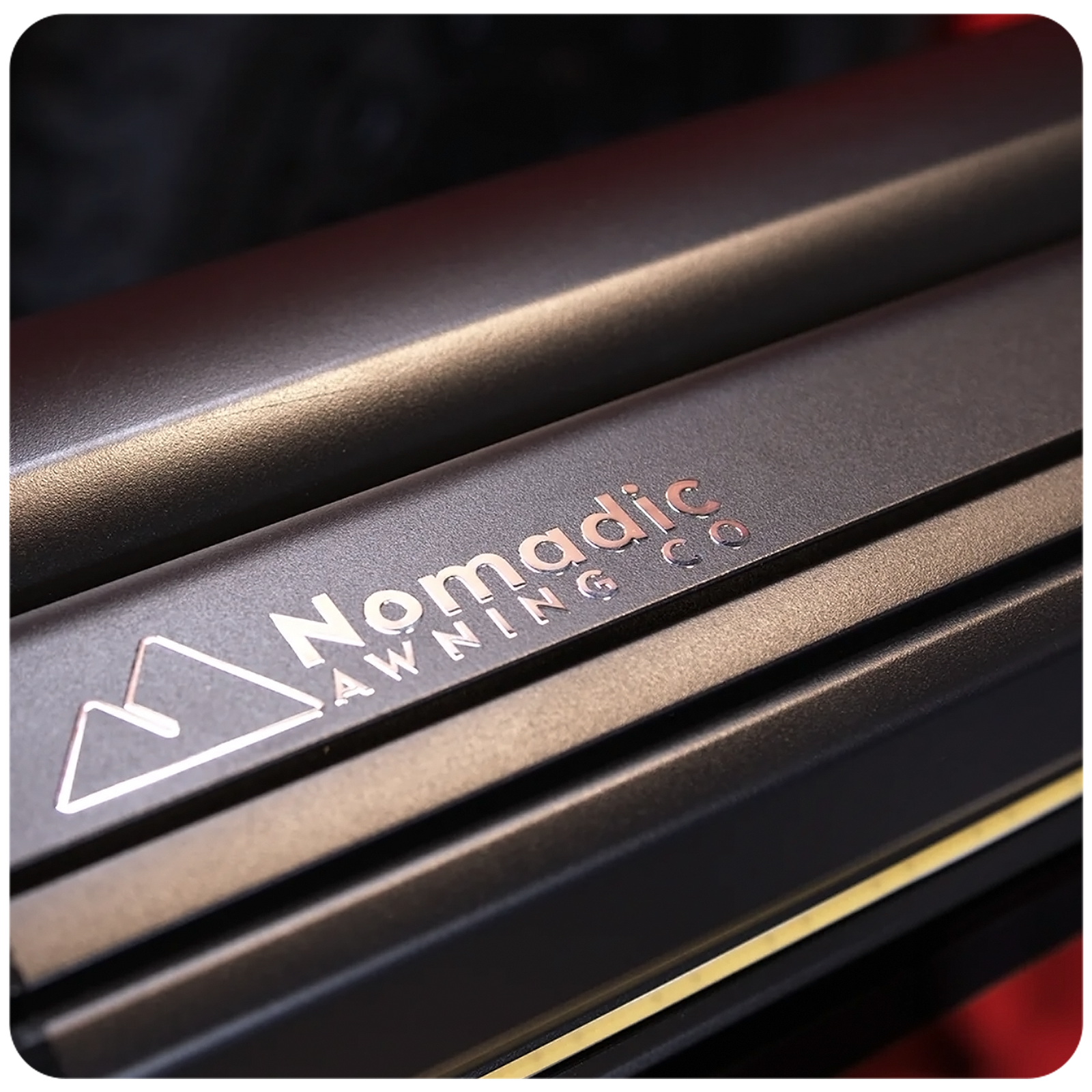Nomadic Awnings A2 Electric Awning | Legless Van & RV Awning with LED ...