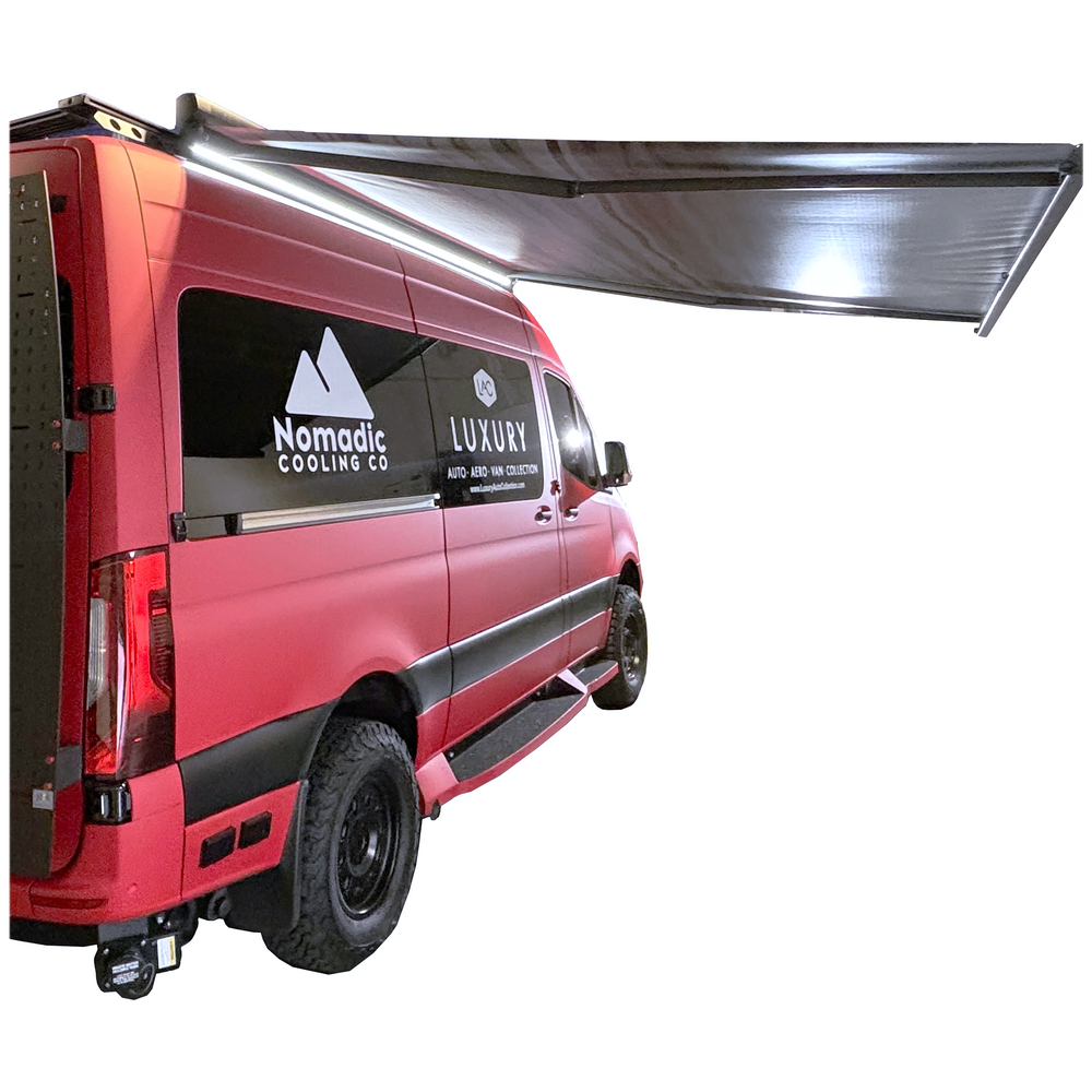 Nomadic Awnings A1 Electric Awning | Wind-Resistant RV & Van Awning ...